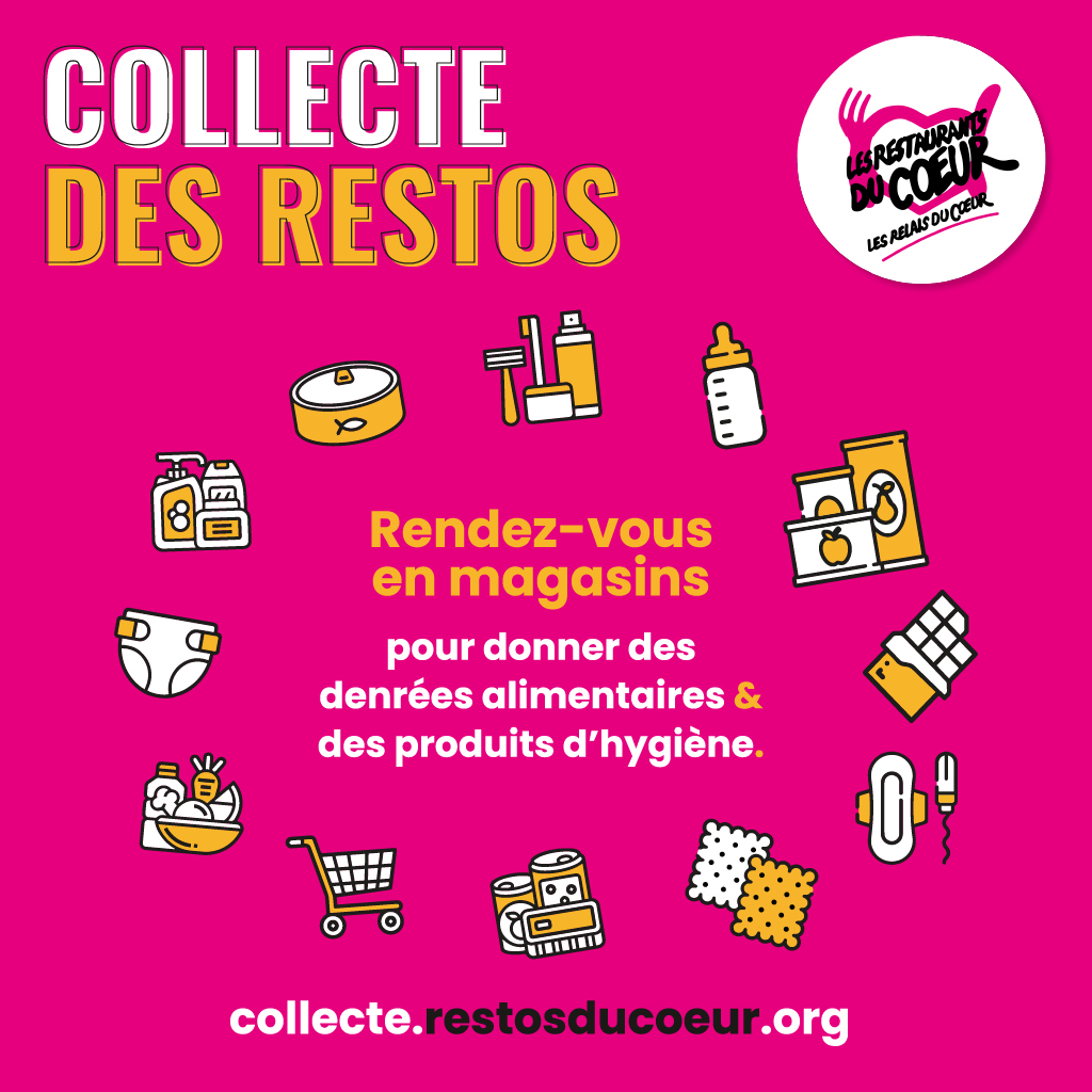 Les 1,2 et 3 Mars prochain, les Restos du Cœur organisent leur grand ...